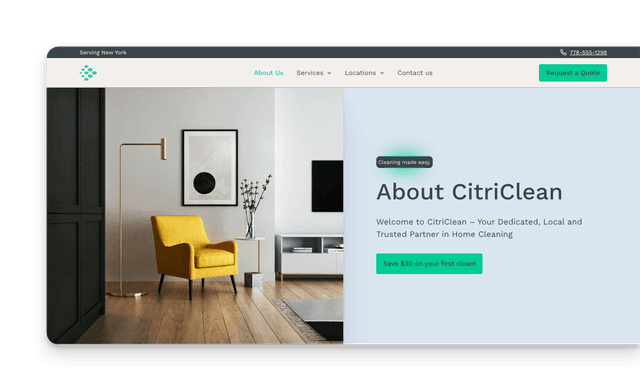 Cleaning Website Templates - A perfect solution for your cleaning business